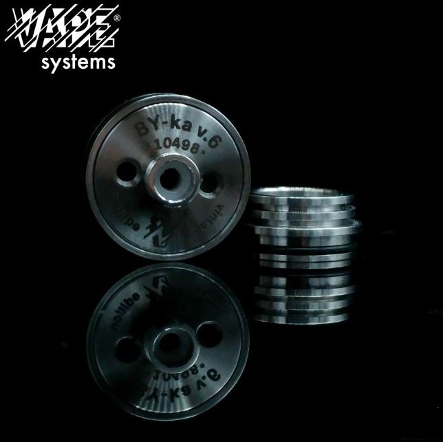 BY-ka v.6 Base + Top Cap - Vape Systems - Atelier del Vapore