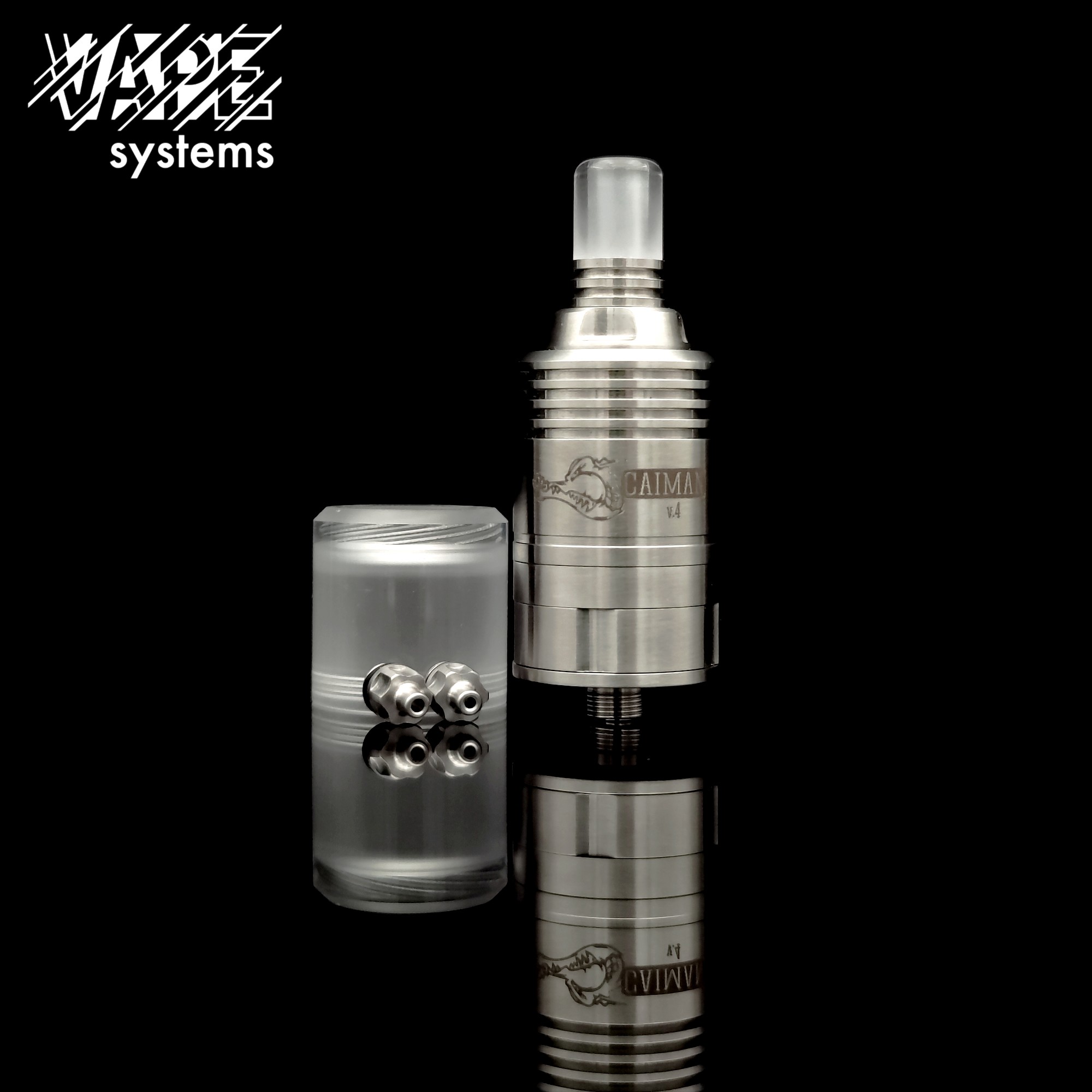 Caiman V4 PC Clear Tank - Vape Systems - Atelier del Vapore