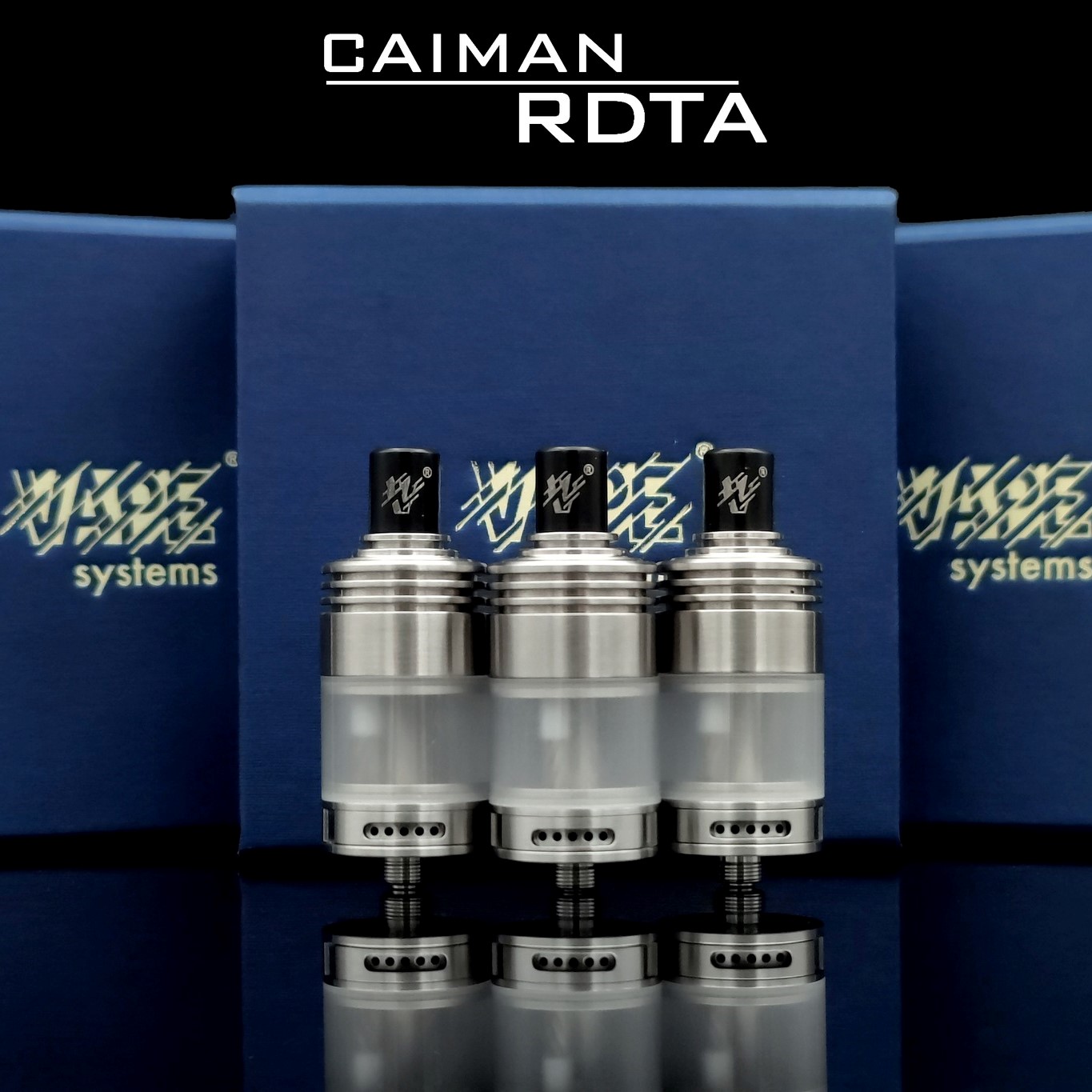 Caiman RDTA MTL - Vape Systems - Atelier del Vapore