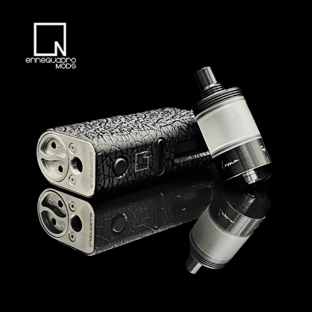 SHORTY V2 Black Leather - Ennequadro Mods - Atelier del Vapore