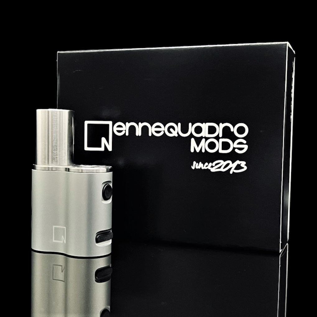 Flexy V2 Silver Aluminum - Ennequadro Mods - Atelier del Vapore