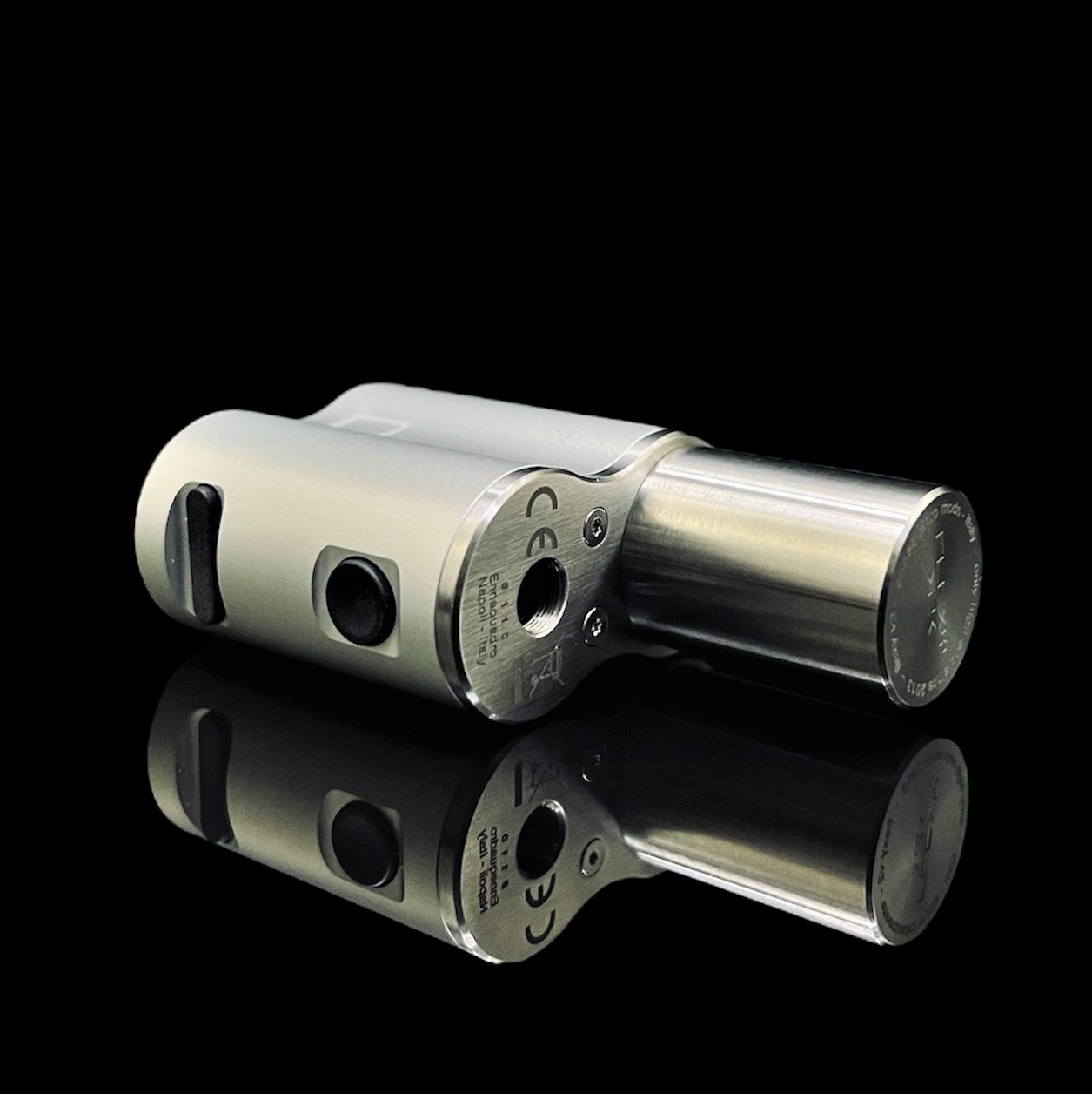 Flexy V2 Silver Aluminum - Ennequadro Mods - Atelier del Vapore