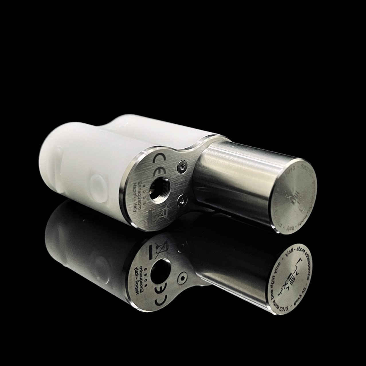 Flexy V2 White Delrin - Ennequadro Mods - Atelier del Vapore