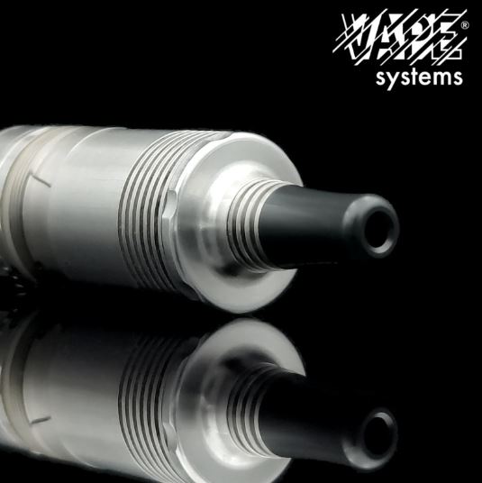 Long Combi Pom/INOX Drip Tip Vape Systems - Atelier del Vapore