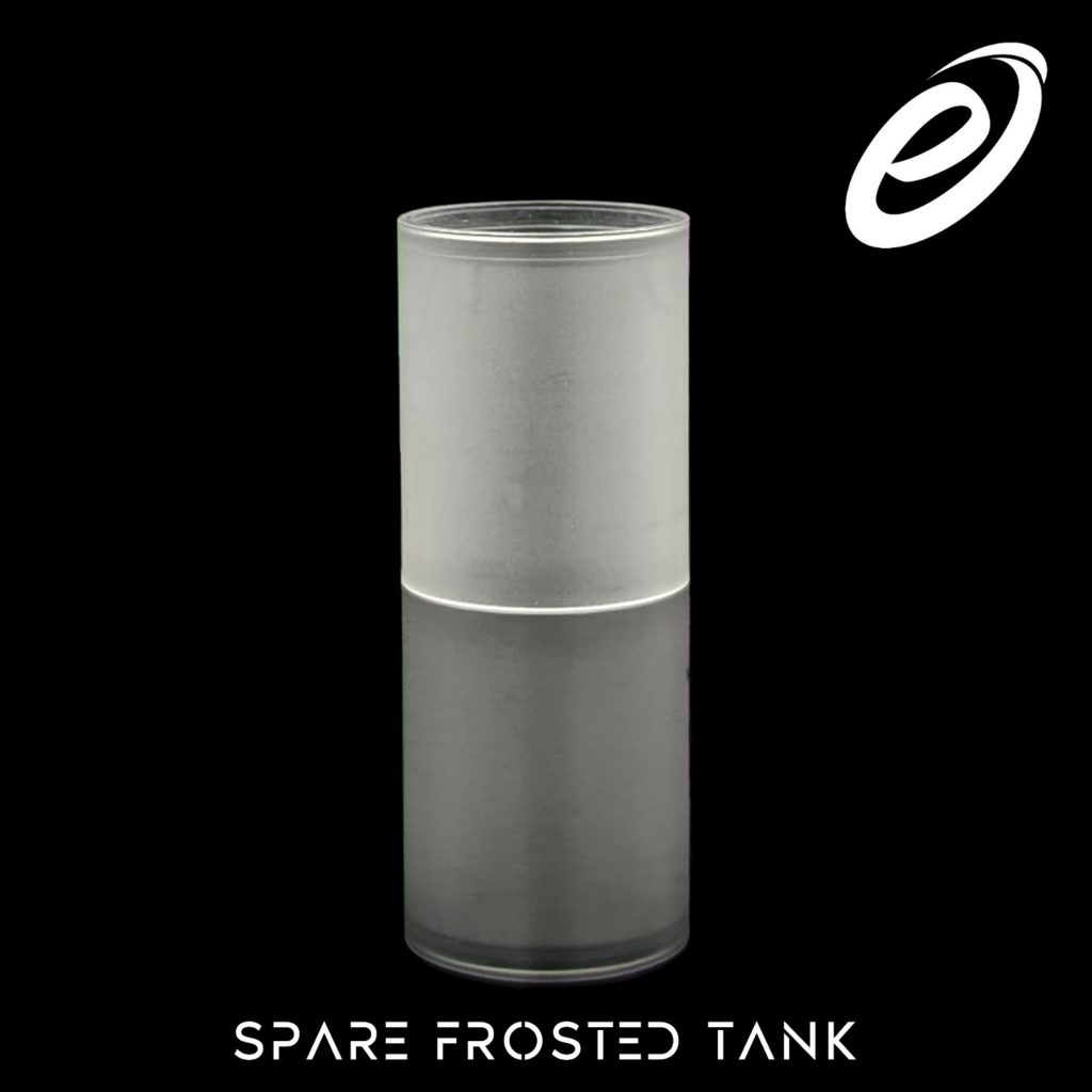 Ellipse RTA Spare Tank Frosted - BKS - Atelier del Vapore