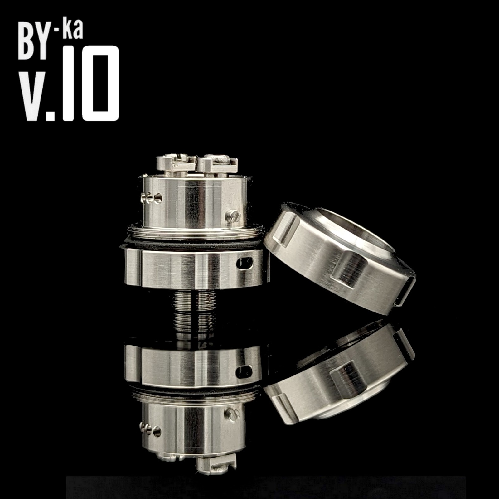 BY-ka V.10 Base + Top Cap - Vape Systems - Atelier del Vapore