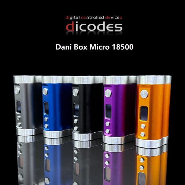 Dani Box Micro 18500 Blue - Dicodes - Atelier del Vapore