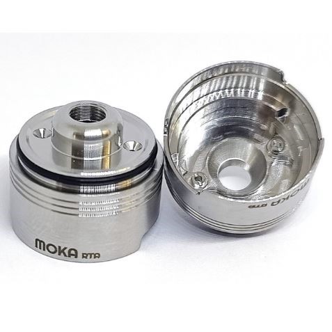 Moka RTA Round Chamber - Ennequadro Mods - Atelier del Vapore