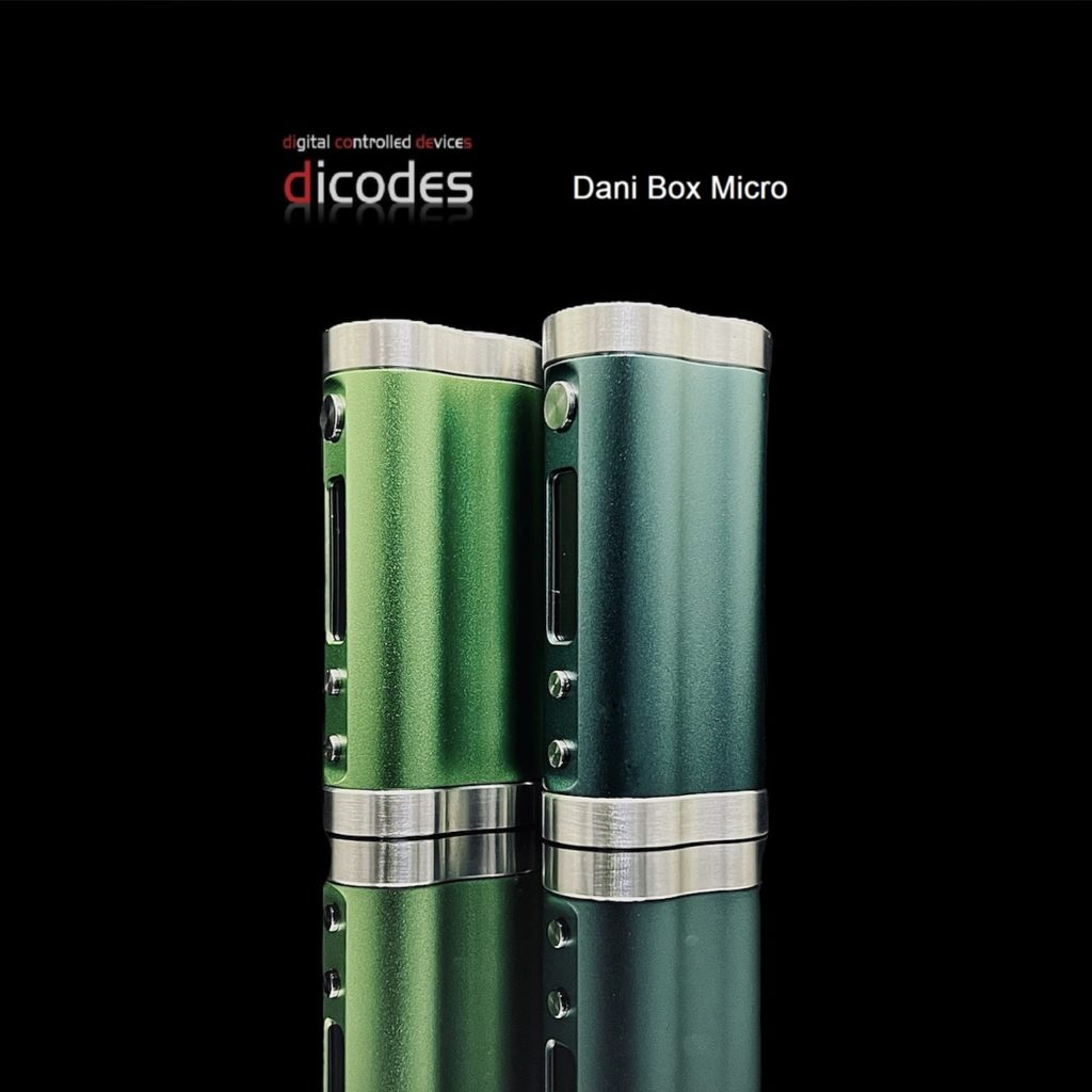Dani Box Micro 18650 Light Green - Dicodes - Atelier del Vapore