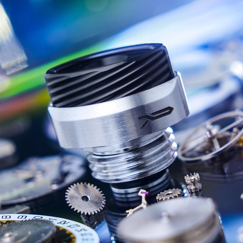 HELI Integrated Drip Black/PC - Protocol Vape Tech - Atelier del Vapore