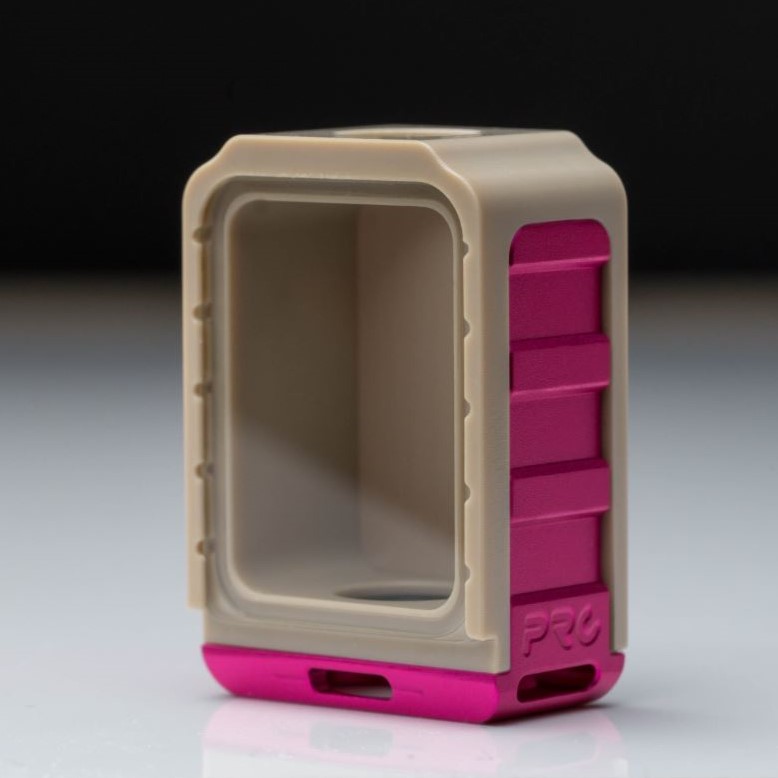 S-ProRo Peek + Pink Alu Frame - Protocol Vape Tech - Atelier del Vapore