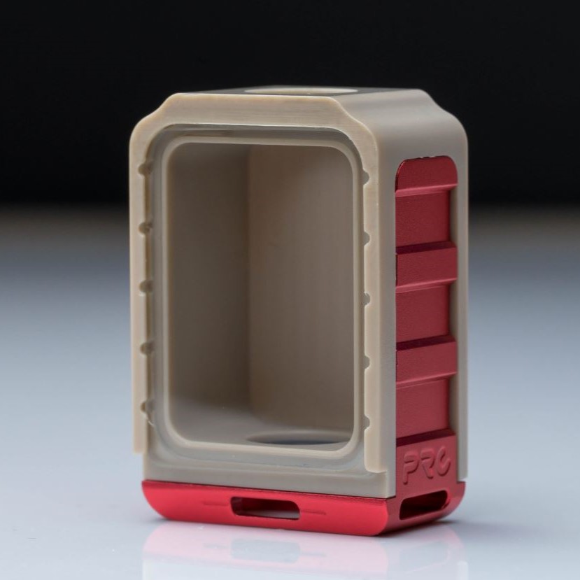S-ProRo Peek + Red Alu Frame - Protocol Vape Tech - Atelier del Vapore